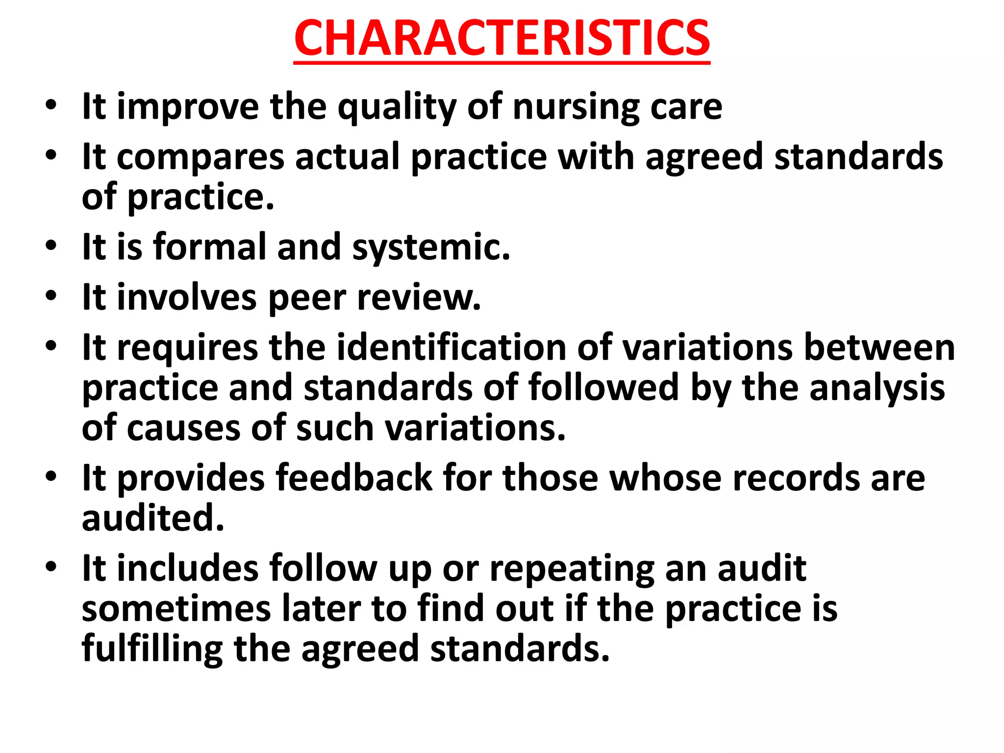 nursing audit | PPTX