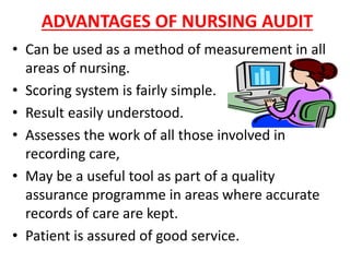 nursing audit | PPTX