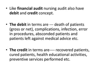 nursing audit | PPTX