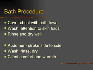 NurseReview.Org - Bathing And Skin Care | PPT