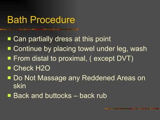 NurseReview.Org - Bathing And Skin Care | PPT