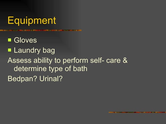 NurseReview.Org - Bathing And Skin Care | PPT | Bath and Shower ...