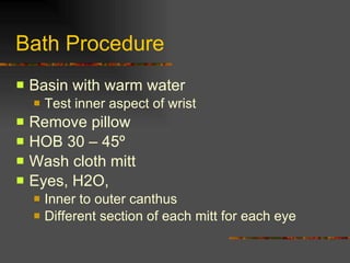 NurseReview.Org - Bathing And Skin Care | PPT