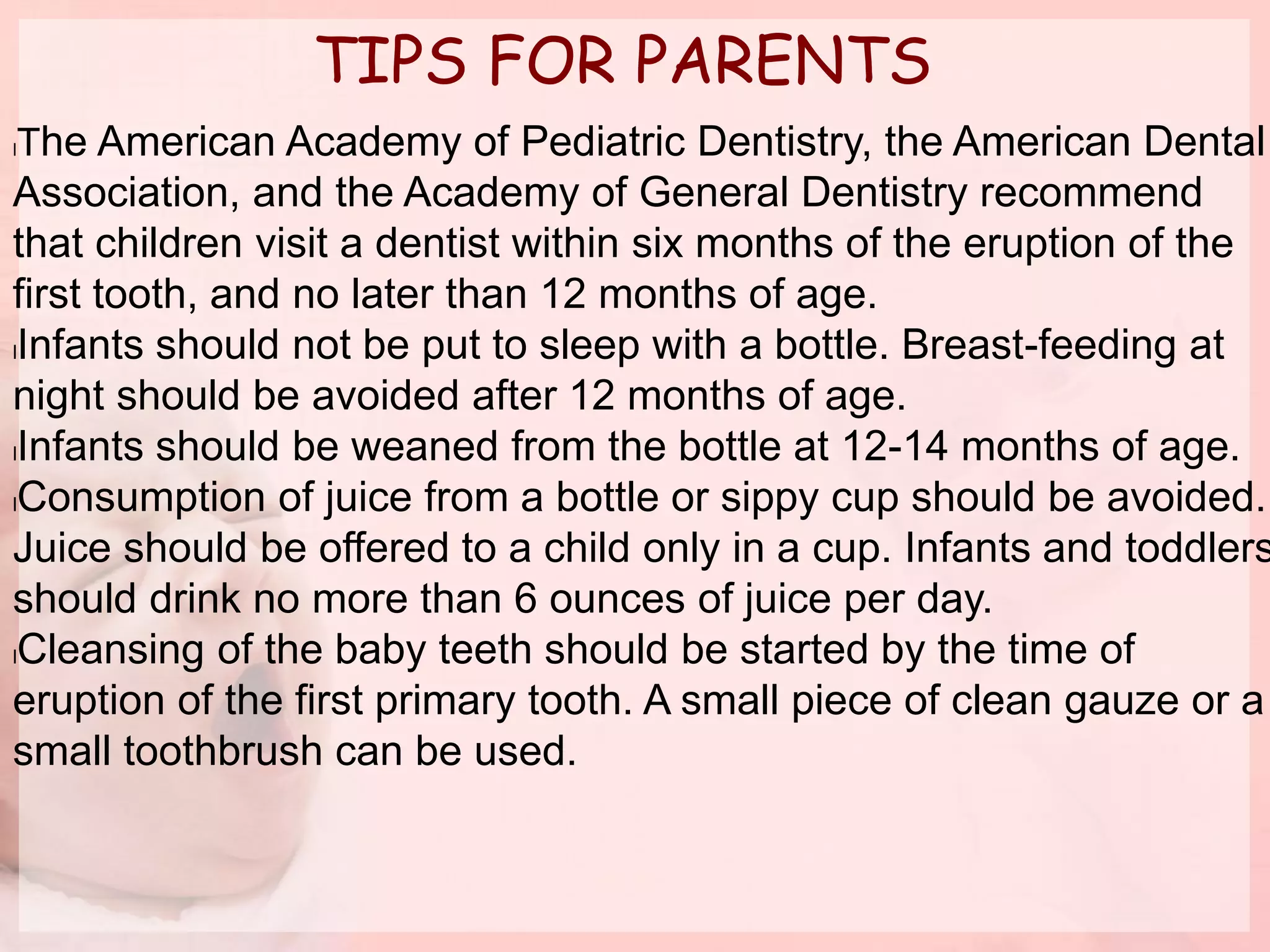 Nursing bottle caries and rampant caries | PPTX