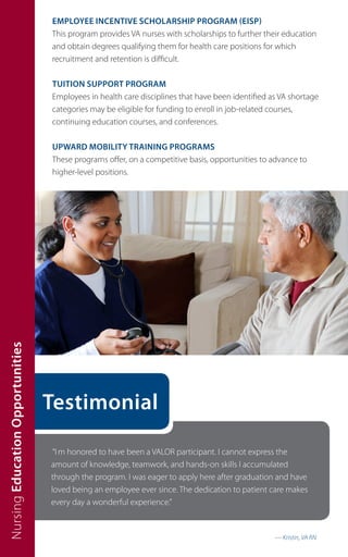 VA Nursing Brochure | PDF