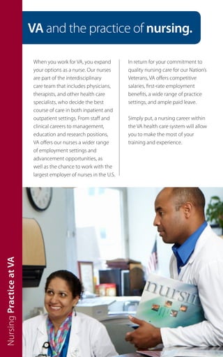 VA Nursing Brochure | PDF