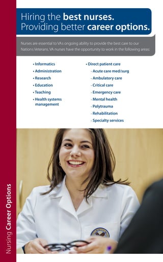 VA Nursing Brochure | PDF