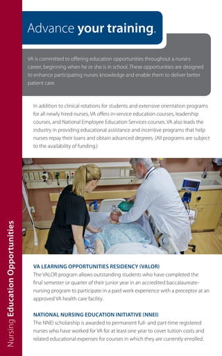 VA Nursing Brochure | PDF