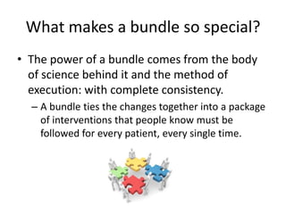 Superbugs and Bundles of Care | PPT