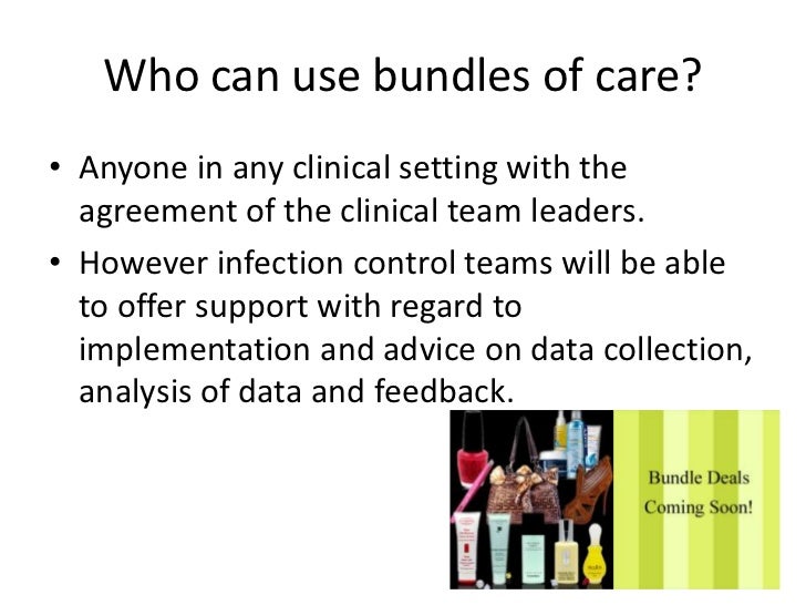 Superbugs and Bundles of Care