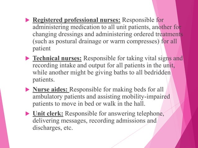 Nursing care delivery system | PPT