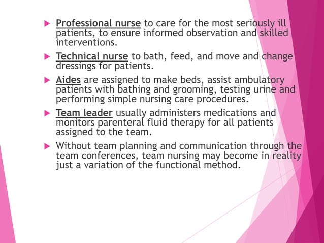Nursing care delivery system | PPT