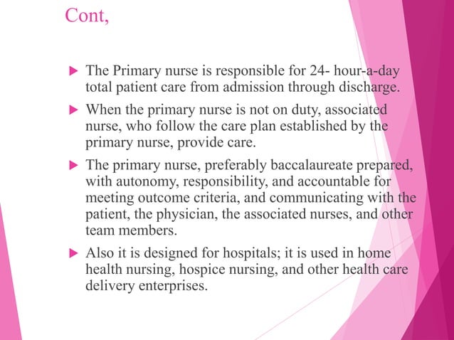 Nursing care delivery system | PPT