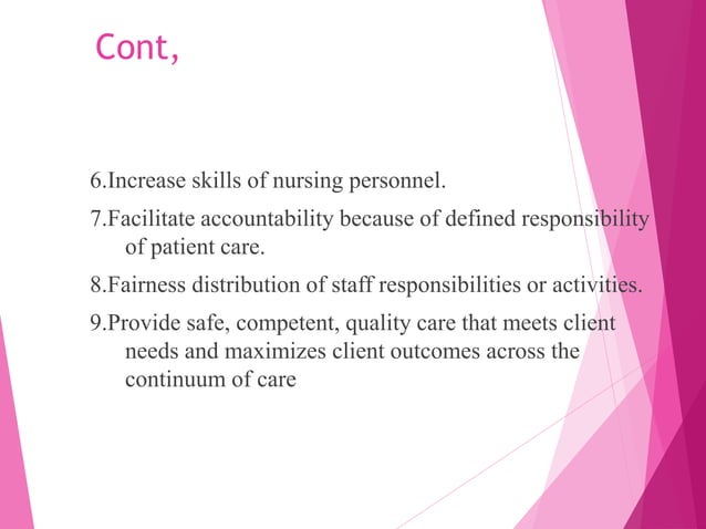 Nursing care delivery system | PPT