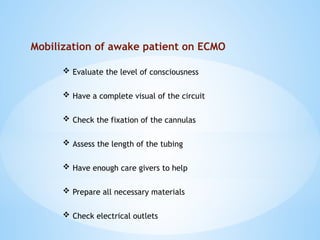 ICU NURSING CARE - CARE OF PATIENT IN ECMO | PPTX