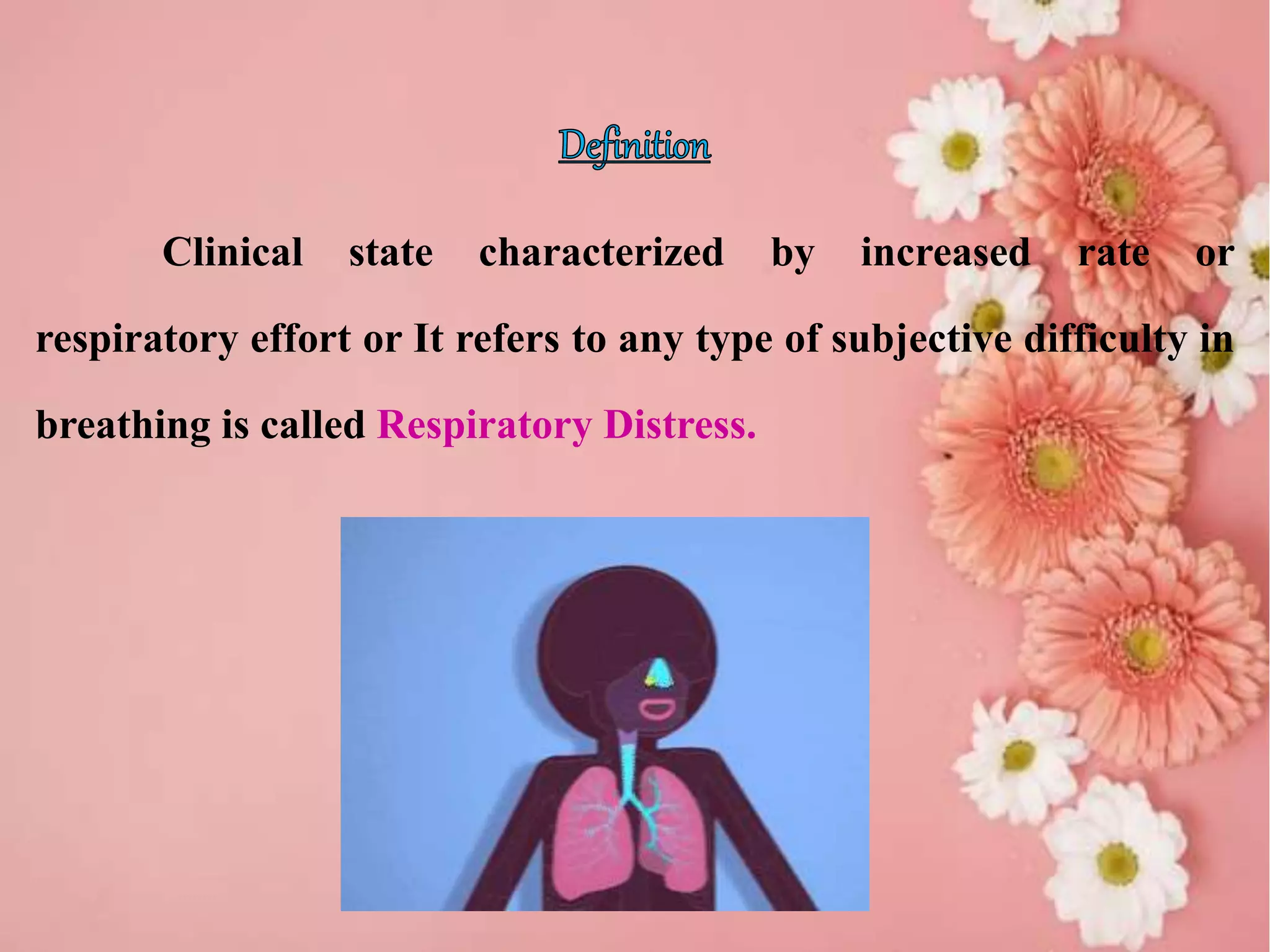 Nursing care management of child with respiratory distress | PPTX