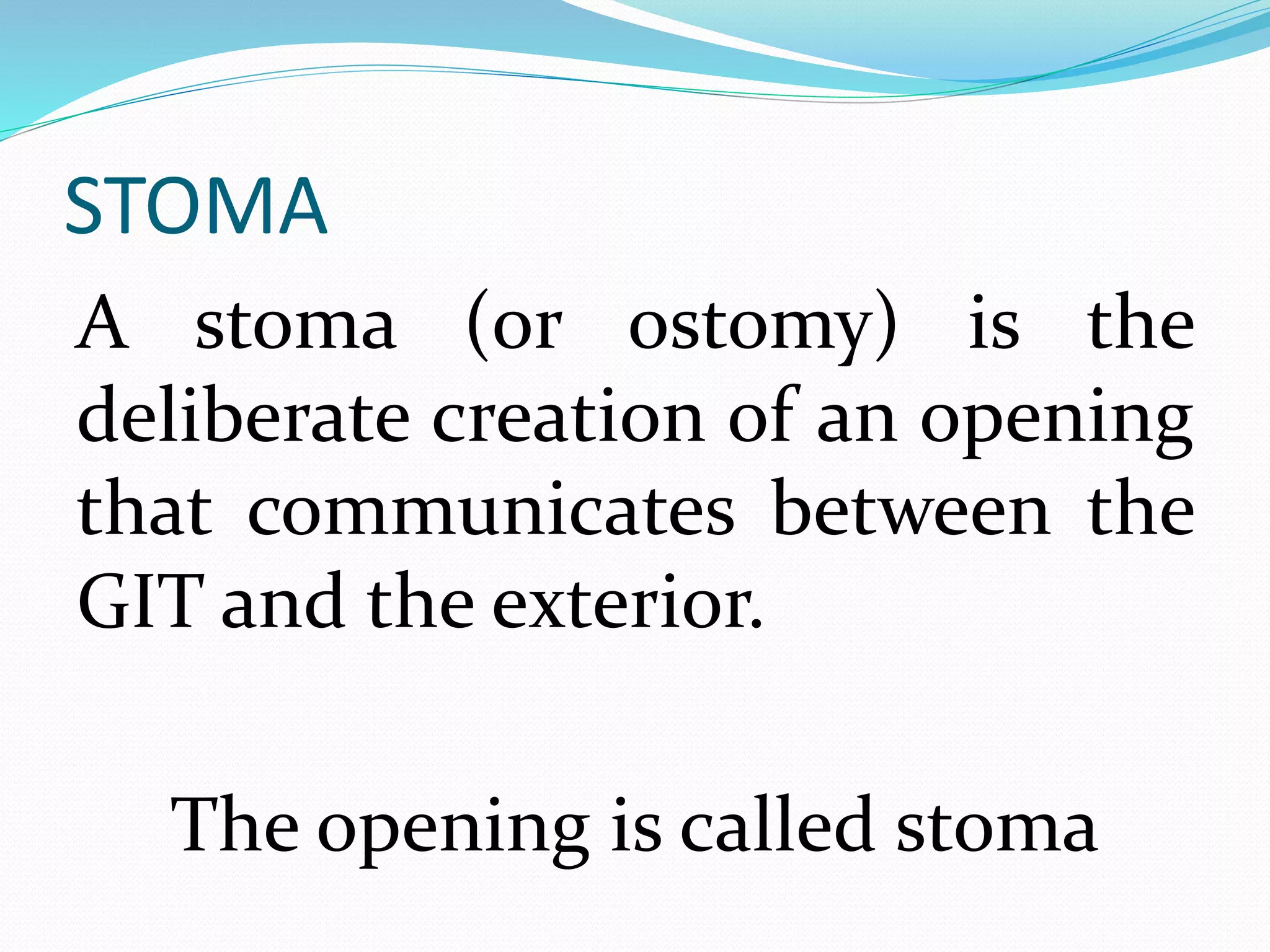 Nursing care of a child with stoma | PPTX