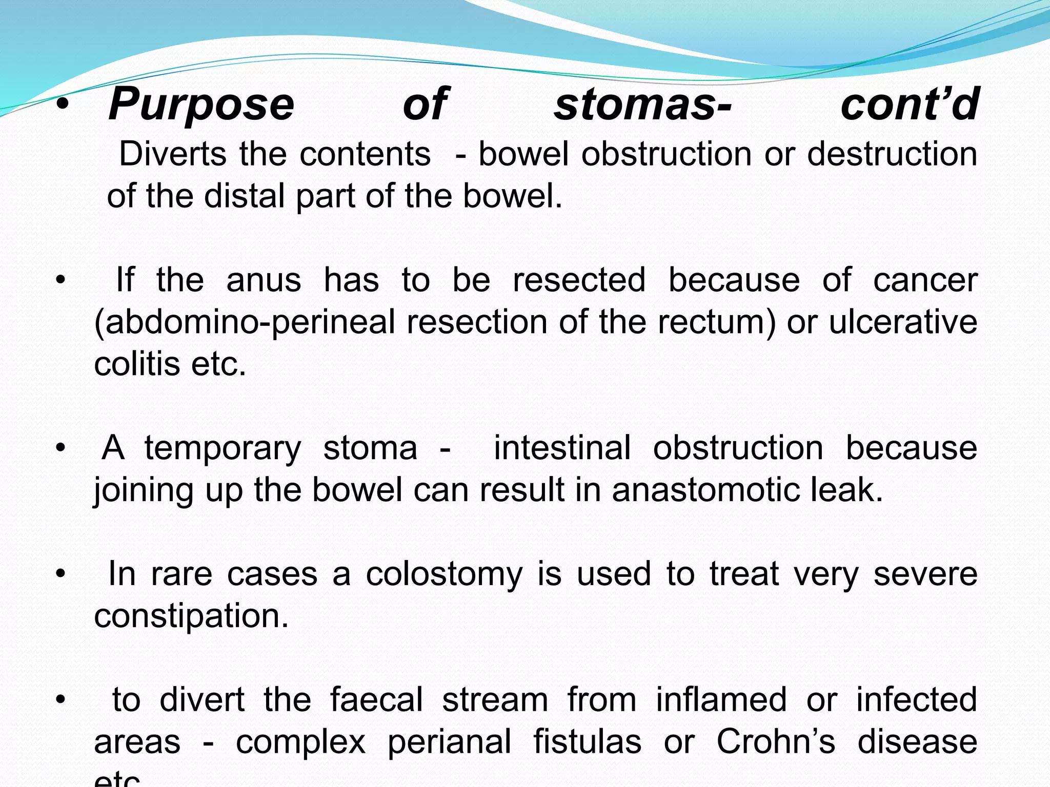 Nursing care of a child with stoma | PPTX