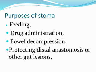 Nursing care of a child with stoma | PPTX