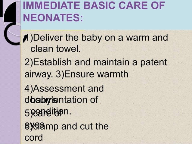nursing care of neonate ppt for nursing students | PPTX | Pregnancy ...
