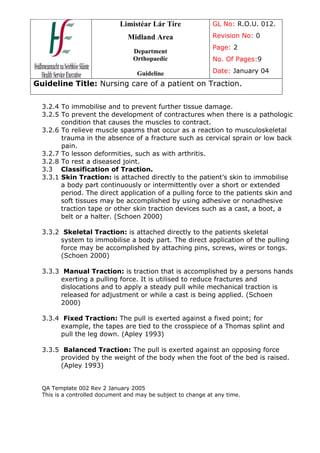 Bucks Traction Nursing Care