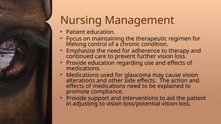 Nursing Care of Patients With Eye & Visual Disorders | PPTX