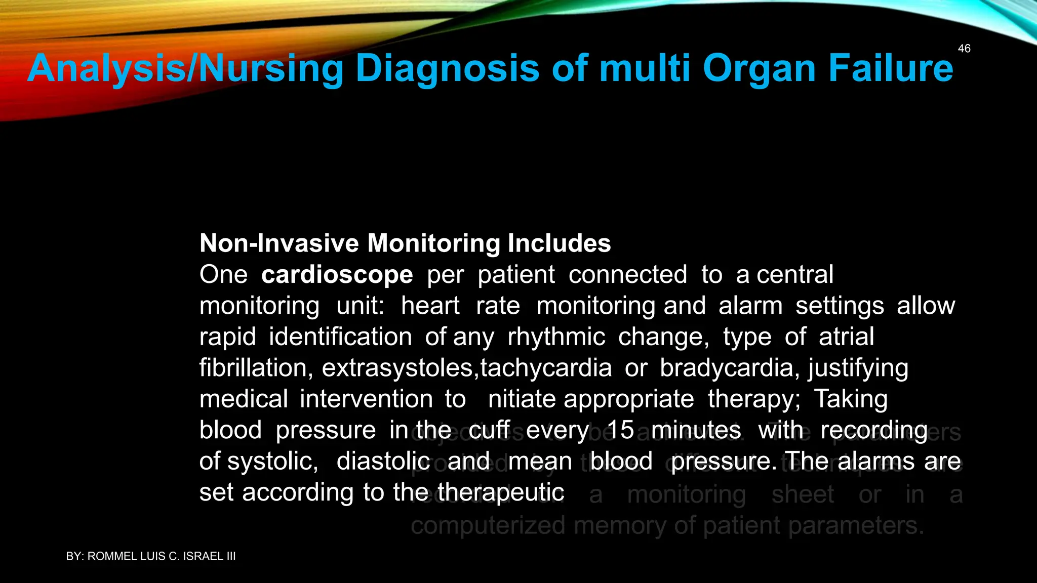 Nursing Care of Patients with Life Threatening Conditions, High Acuity ...
