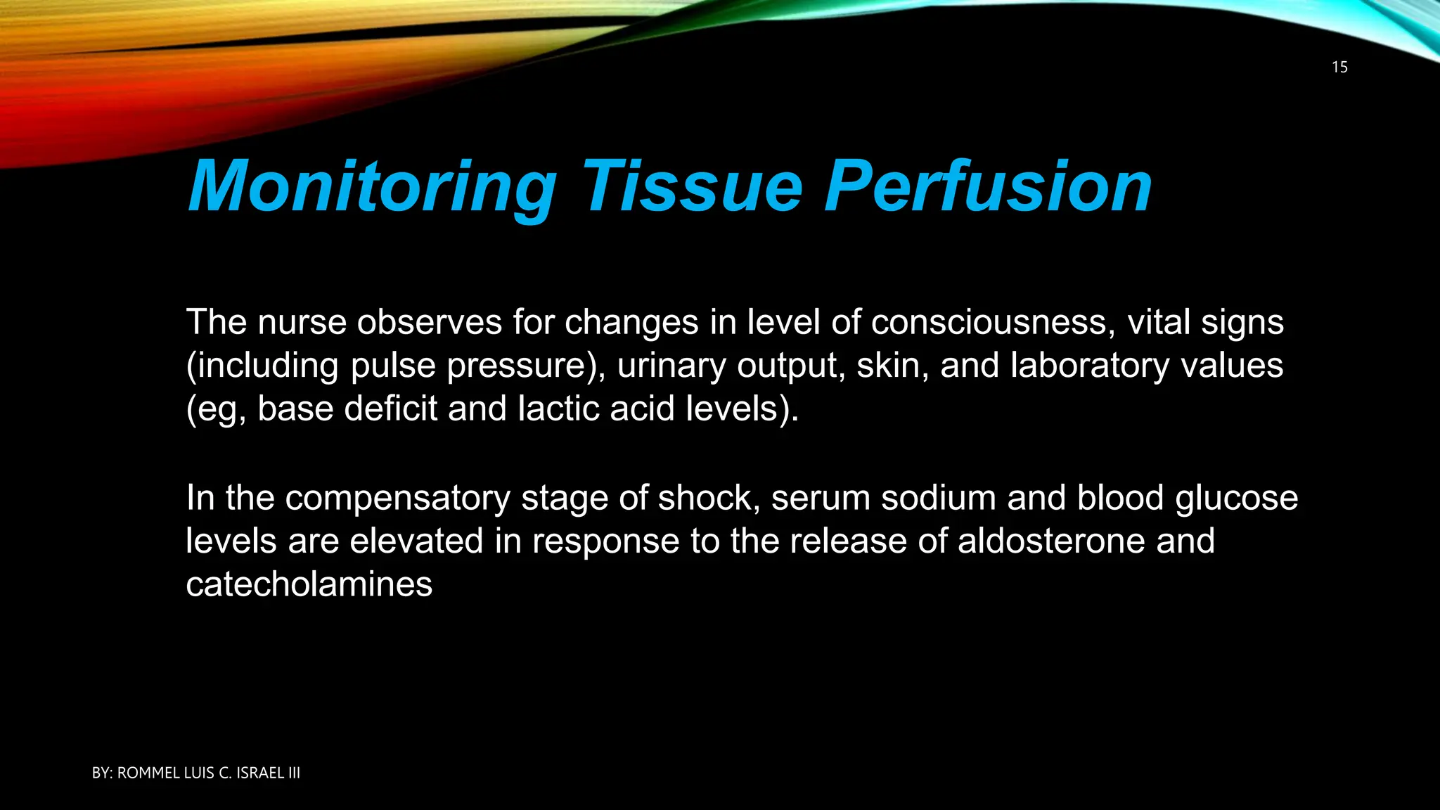 Nursing Care of Patients with Life Threatening Conditions, High Acuity ...