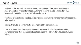 Nursing care of Patient with Nasogastric tube feeding.pptx