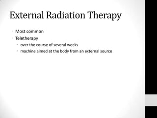 Nursing care of radiation | PPTX