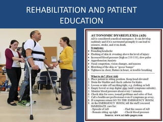 Nursing care of spinal cord injury | PPTX