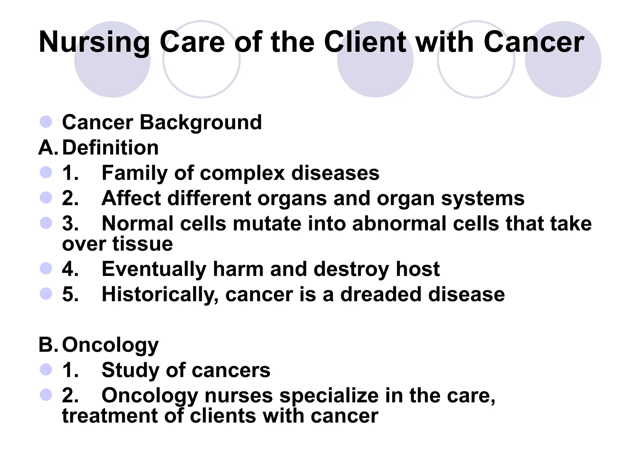 Nursing Care of A patient with Cancer.ppt