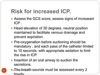 Nursing care of unconscious Patient | PPTX