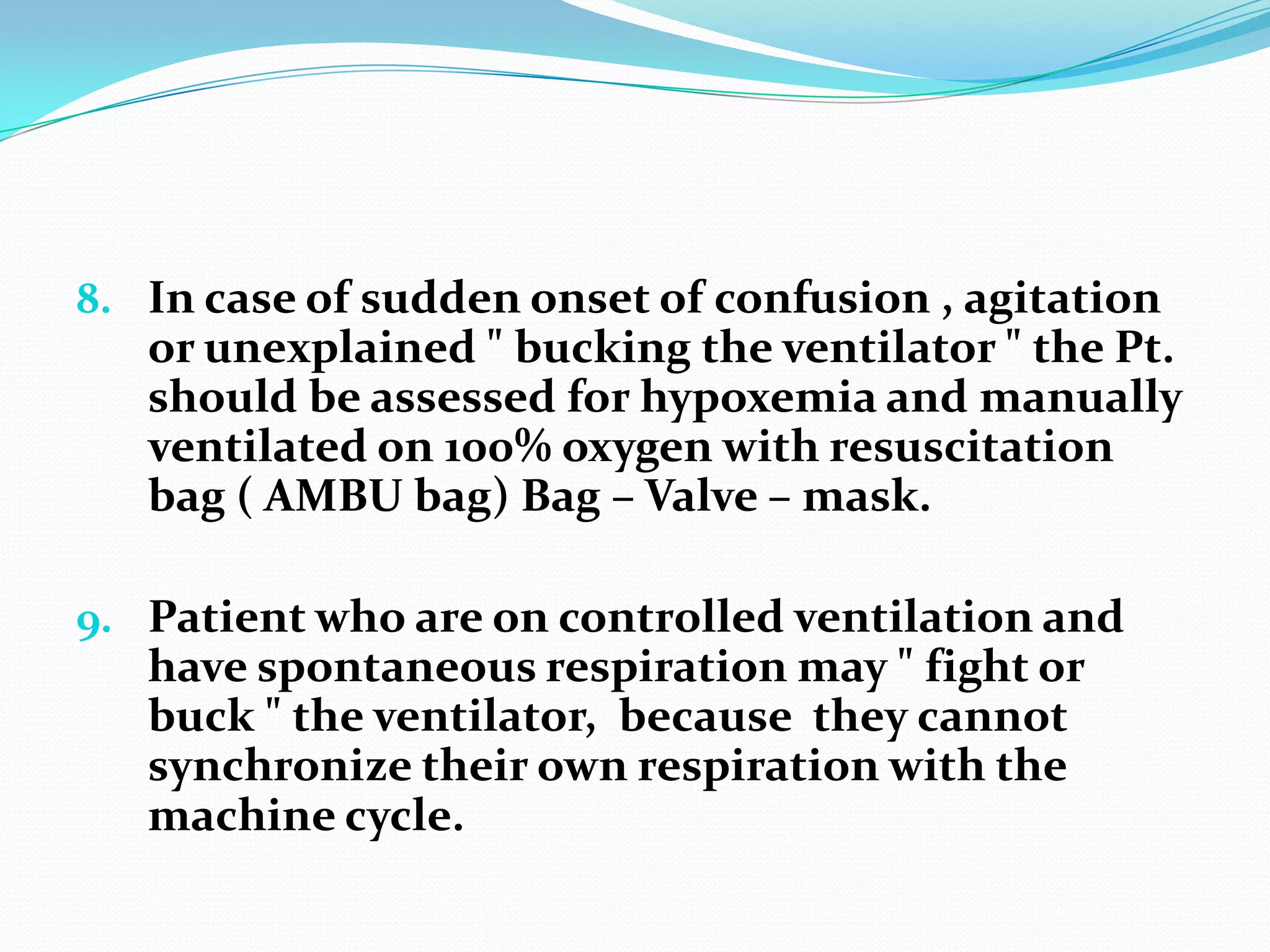 Nursing Care of Ventilated Patient | PPTX