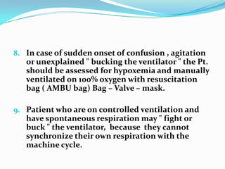 Nursing Care of Ventilated Patient | PPTX