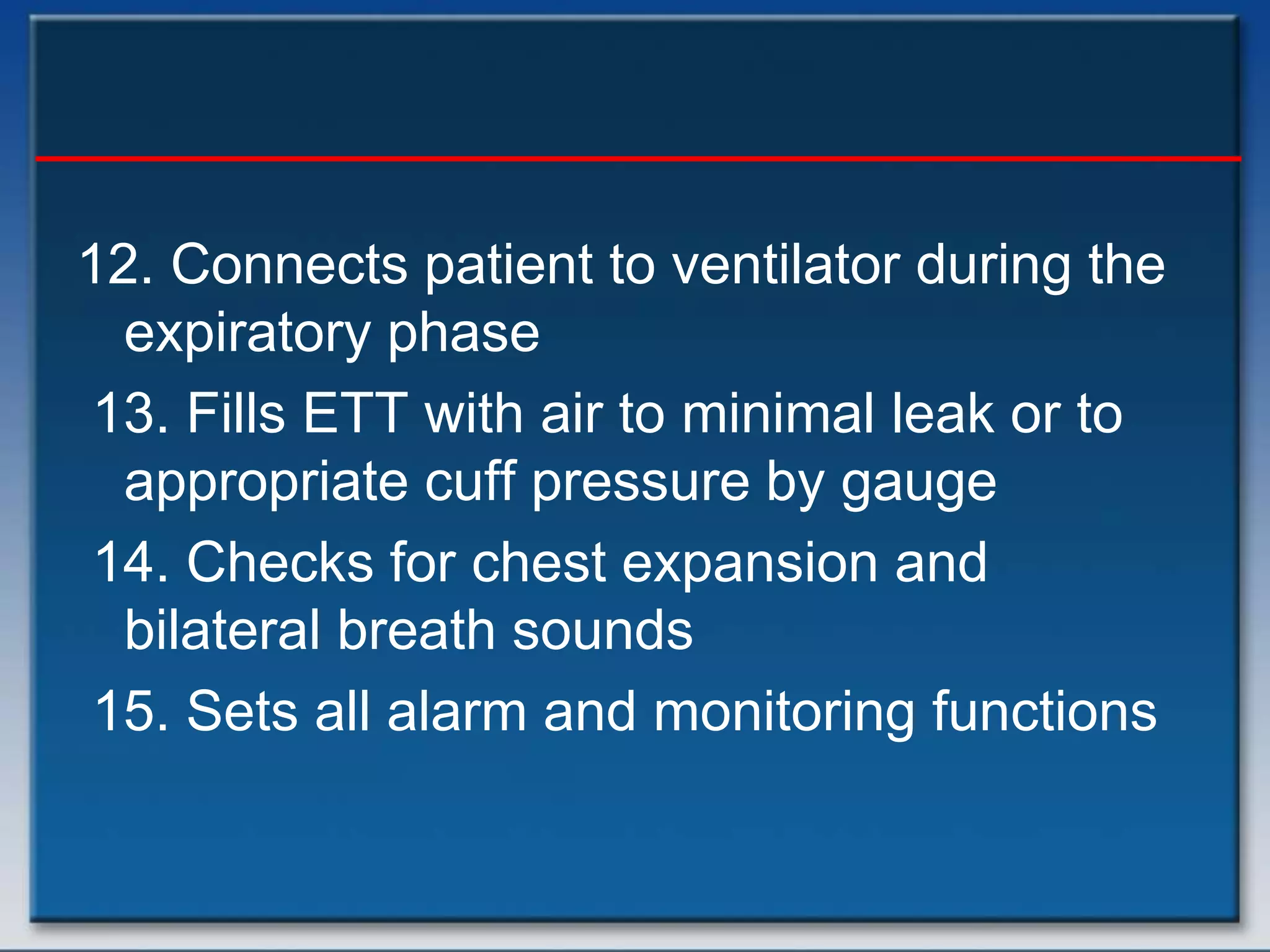 Nursing care of ventilated patient | PPTX