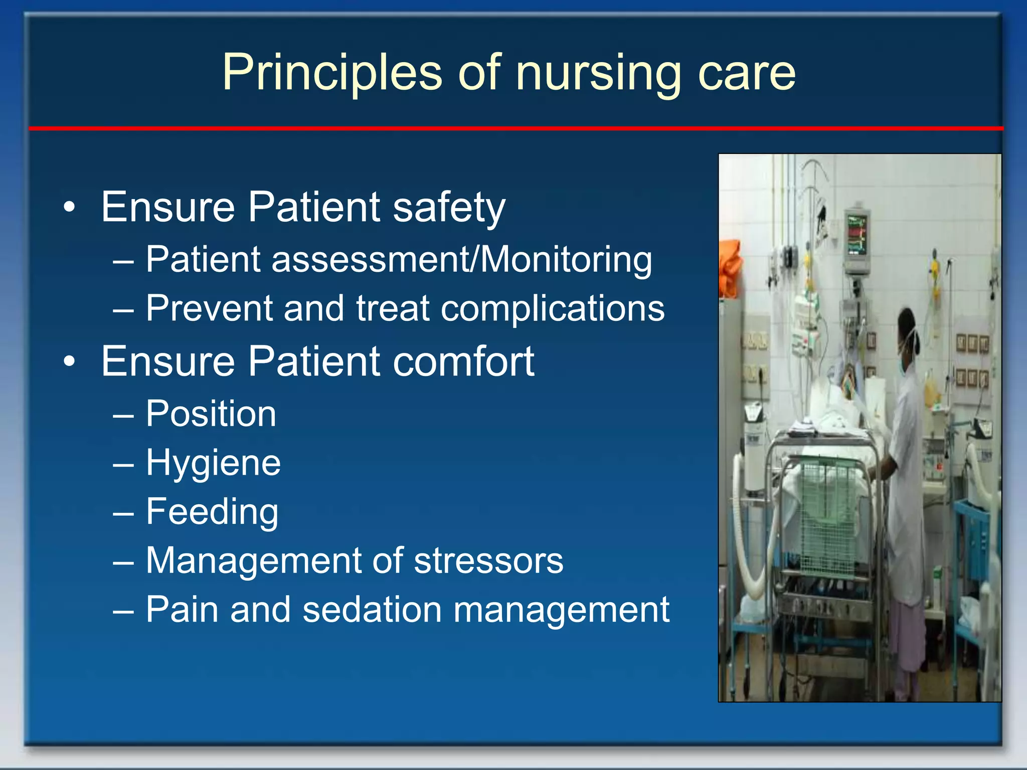Nursing care of ventilated patient | PPTX