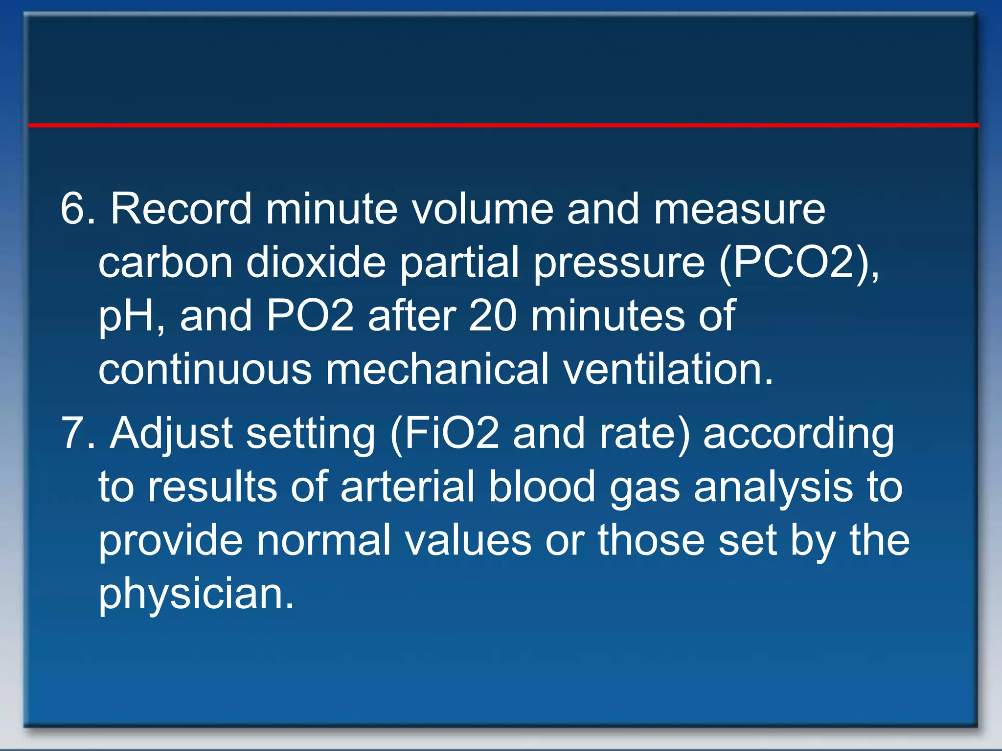 Nursing care of ventilated patient | PPTX