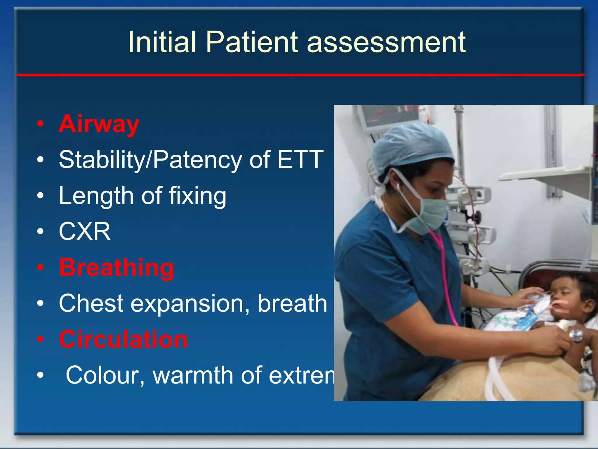 Nursing care of ventilated patient | PPTX