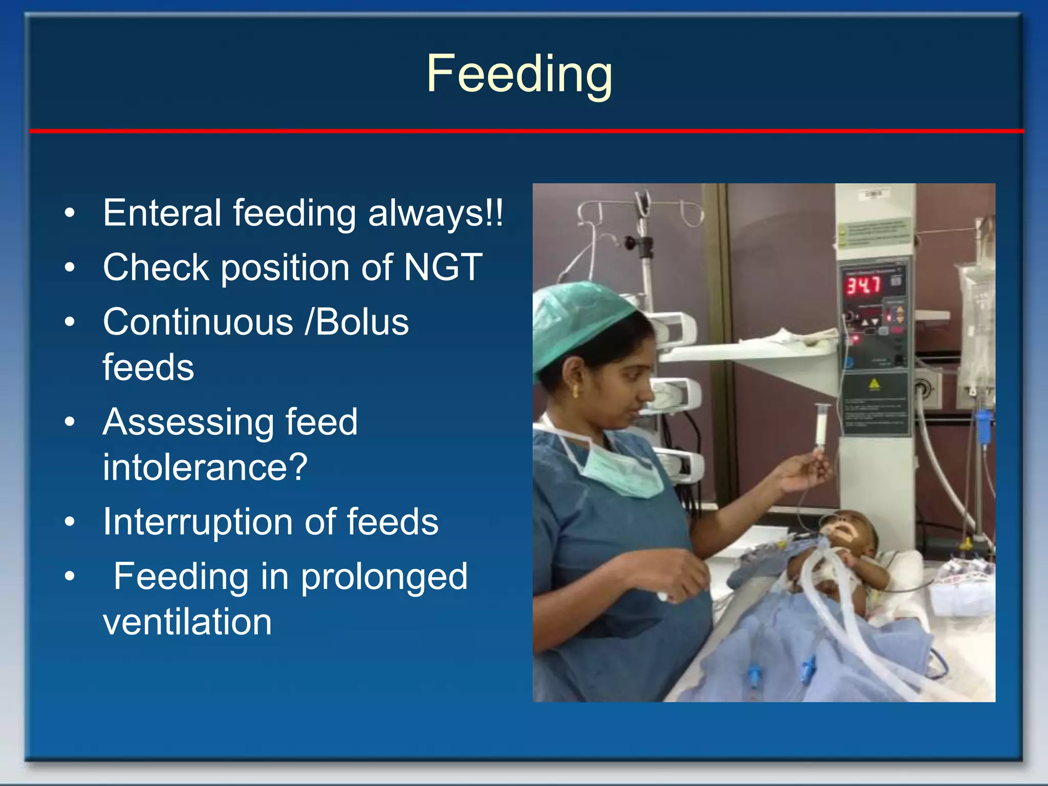 Nursing care of ventilated patient | PPTX