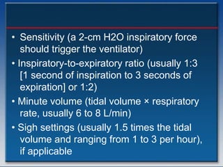 Nursing care of ventilated patient | PPTX