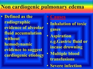 nursing care on pulmonary edema | PPTX