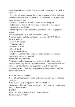Nursing care plan of child with Endocrine Disorder.docx