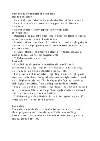 Nursing care plan of child with Endocrine Disorder.docx