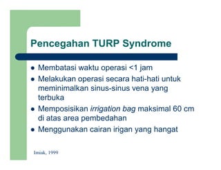 Nursing care process (askep) turp syndrome | PDF
