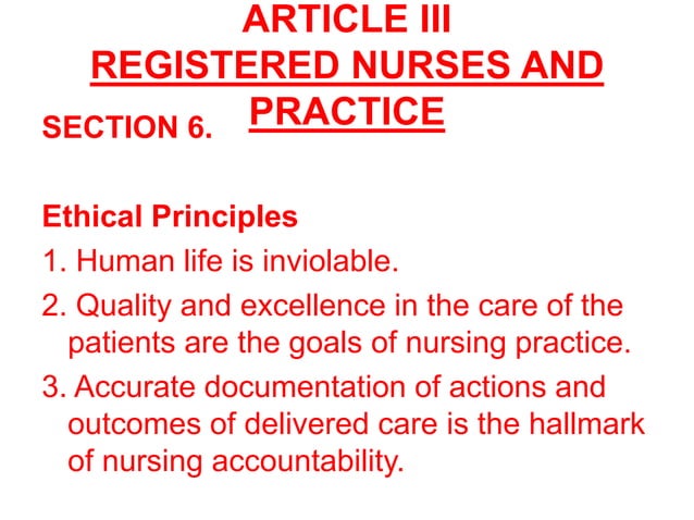 Nursing code of ethics | PPTX | Medical Health