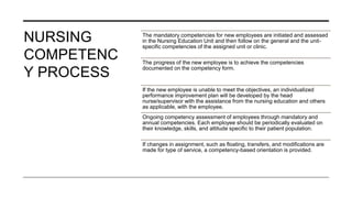 Nursing competencies | PPTX