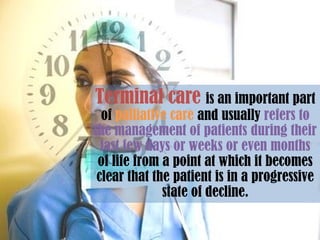 Nursing concept terminal care | PPT