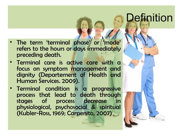 Nursing concept terminal care | PPT