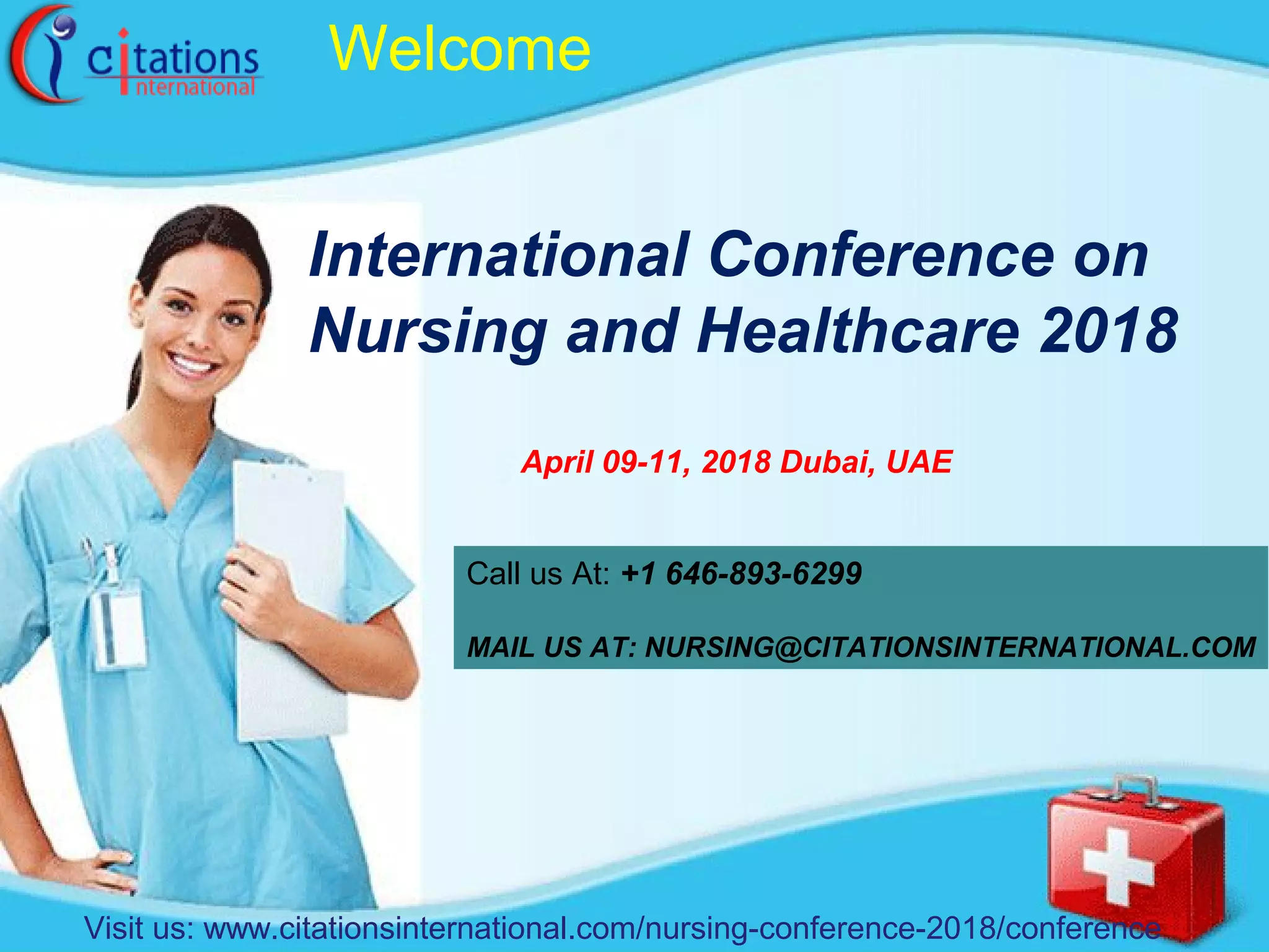 Nursing conferences 2018 | Nursing Meetings 2018 | PPT